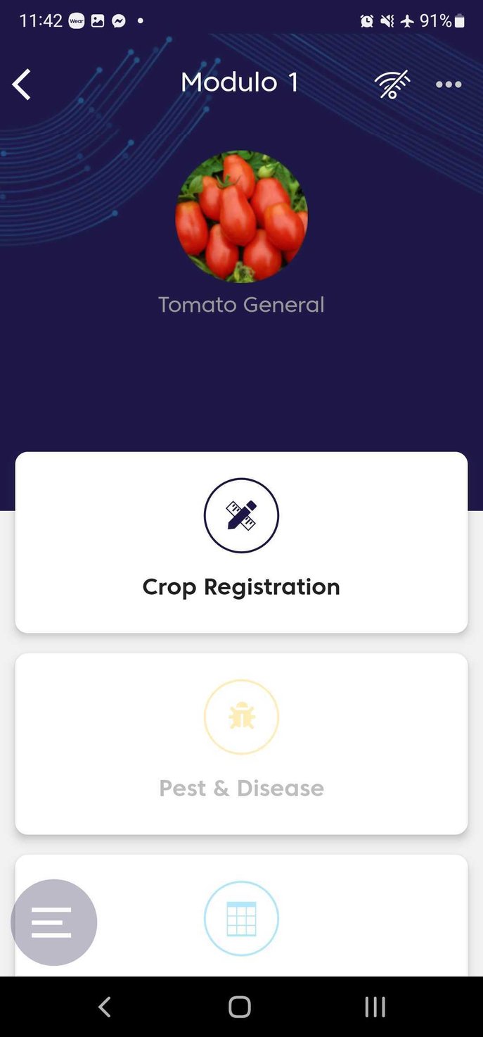 Using Crop Registration Offline